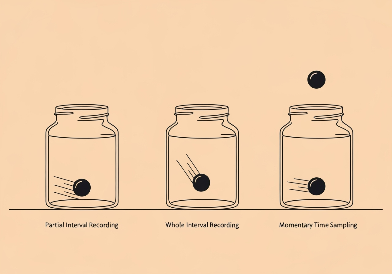 Partial Interval vs Whole Interval vs MTS: ABA Guide | Praxis Notes